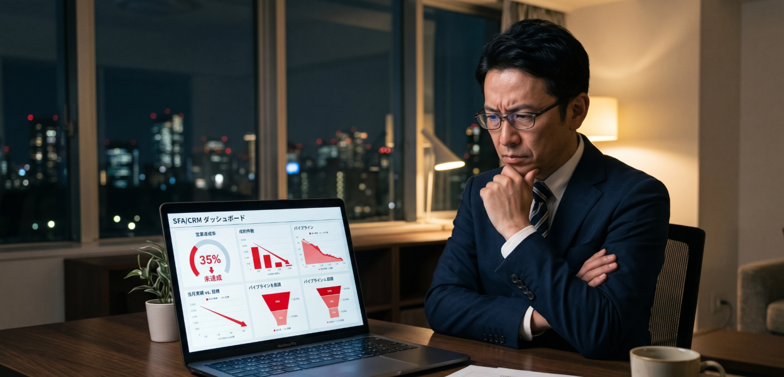 SFA/CRM導入後、本当に活用できてる？ 利用率が上がらない「本当の原因」と改善の考え方｜株式会社サンブリッジ